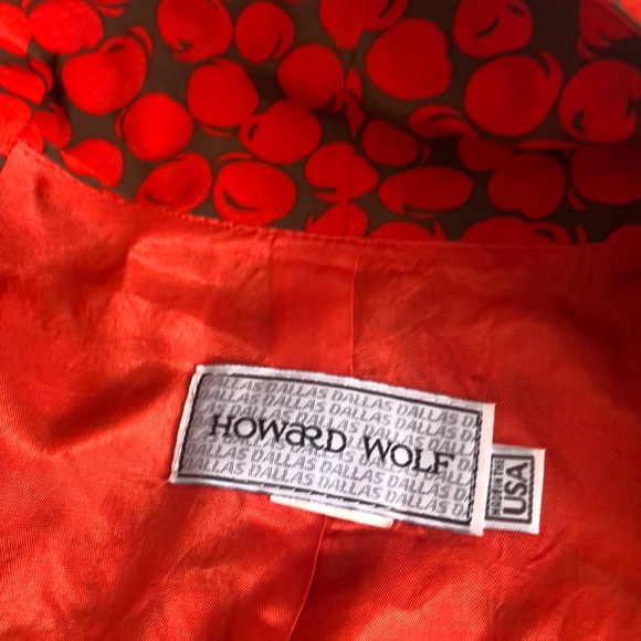 Howard Wolf | Jackets & Coats | Vintage Howard Wolf Orange And Taupe ...